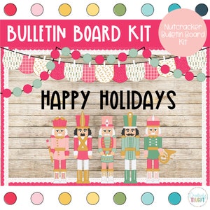 Nutcracker Christmas - Christmas - December Bulletin Board Kit - Etsy