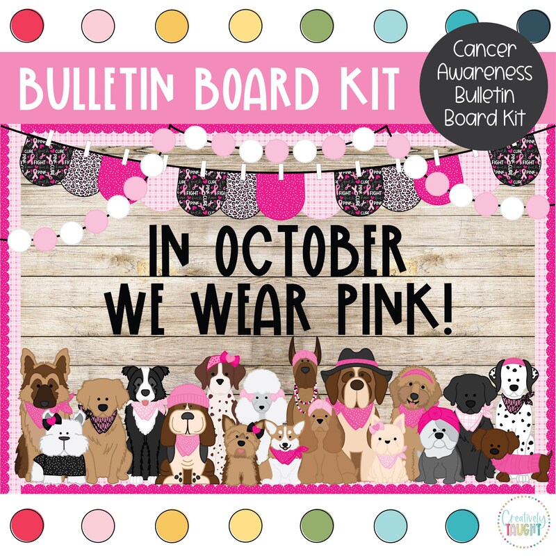 Breast Cancer Awareness Bulletin Board Ideas - Etsy