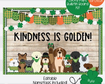 St.patrick's Day Bulletin Board Kit March Board Classroom - Etsy