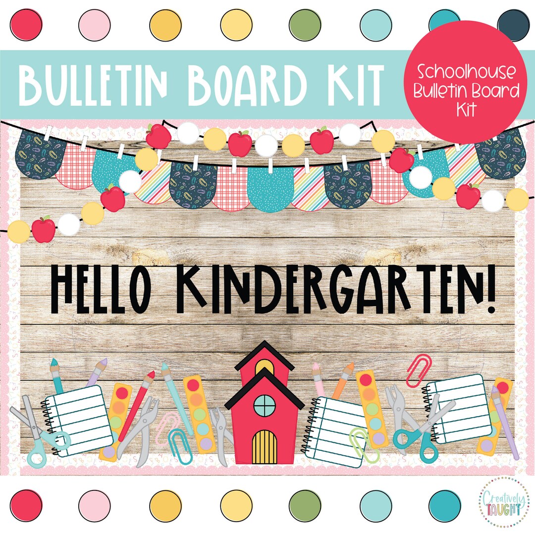 Welcome Back - Back to School - Fall Bulletin Board Kit - Etsy