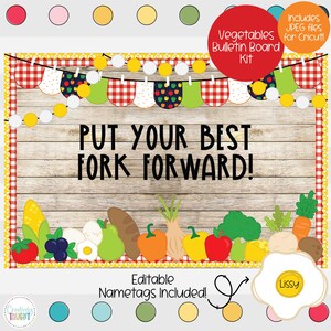 What's on Your Plate Cafeteria Health Healthy Eating Bulletin Board Kit ...