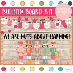 Nutcracker Christmas - Christmas - December Bulletin Board Kit - Etsy