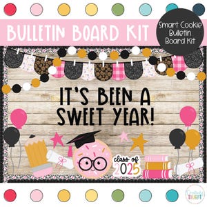 One Smart Cookie - Graduation - May Bulletin Board Kit - Etsy