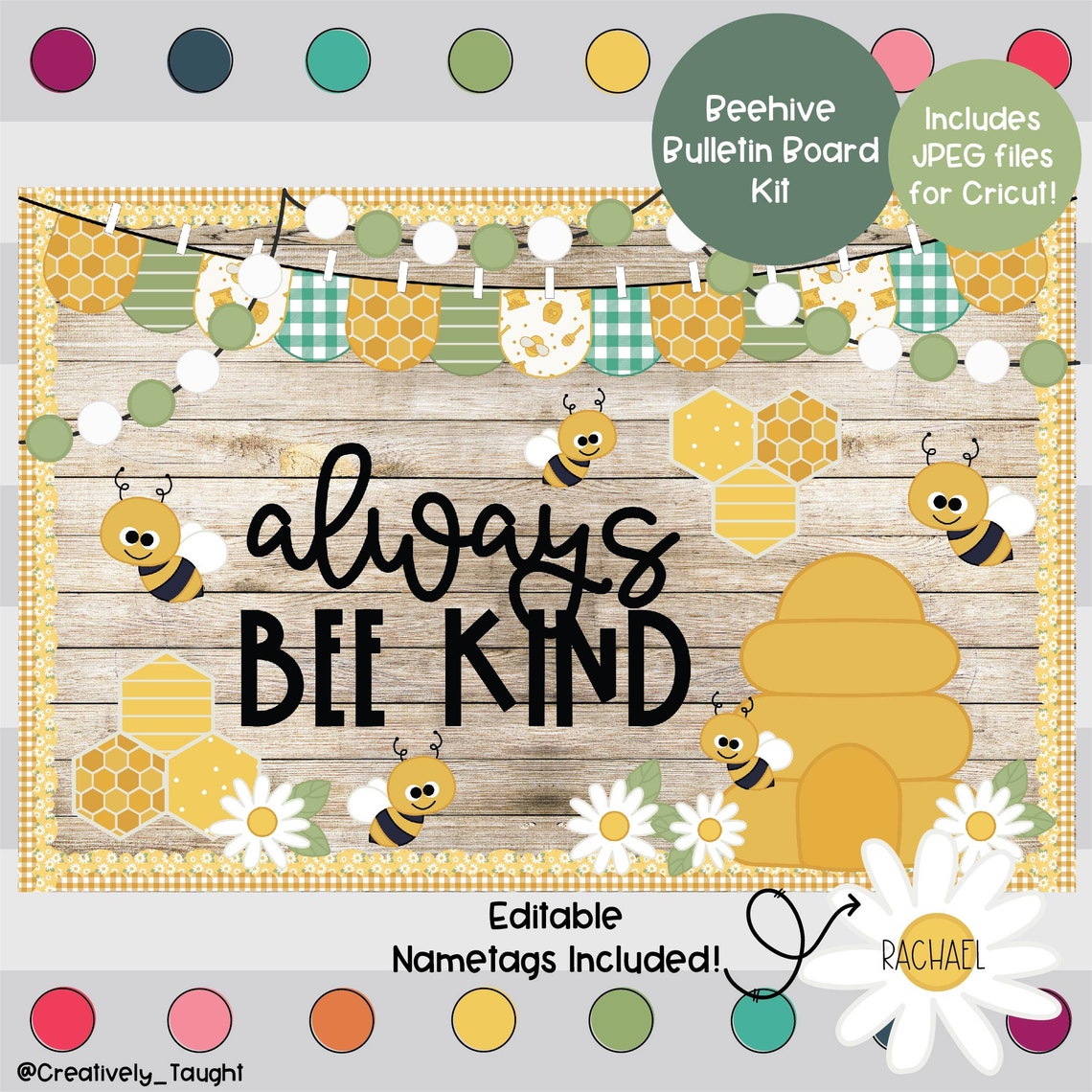 Welcome to Our Hive Bee Kind Back to School Bulletin Board - Etsy