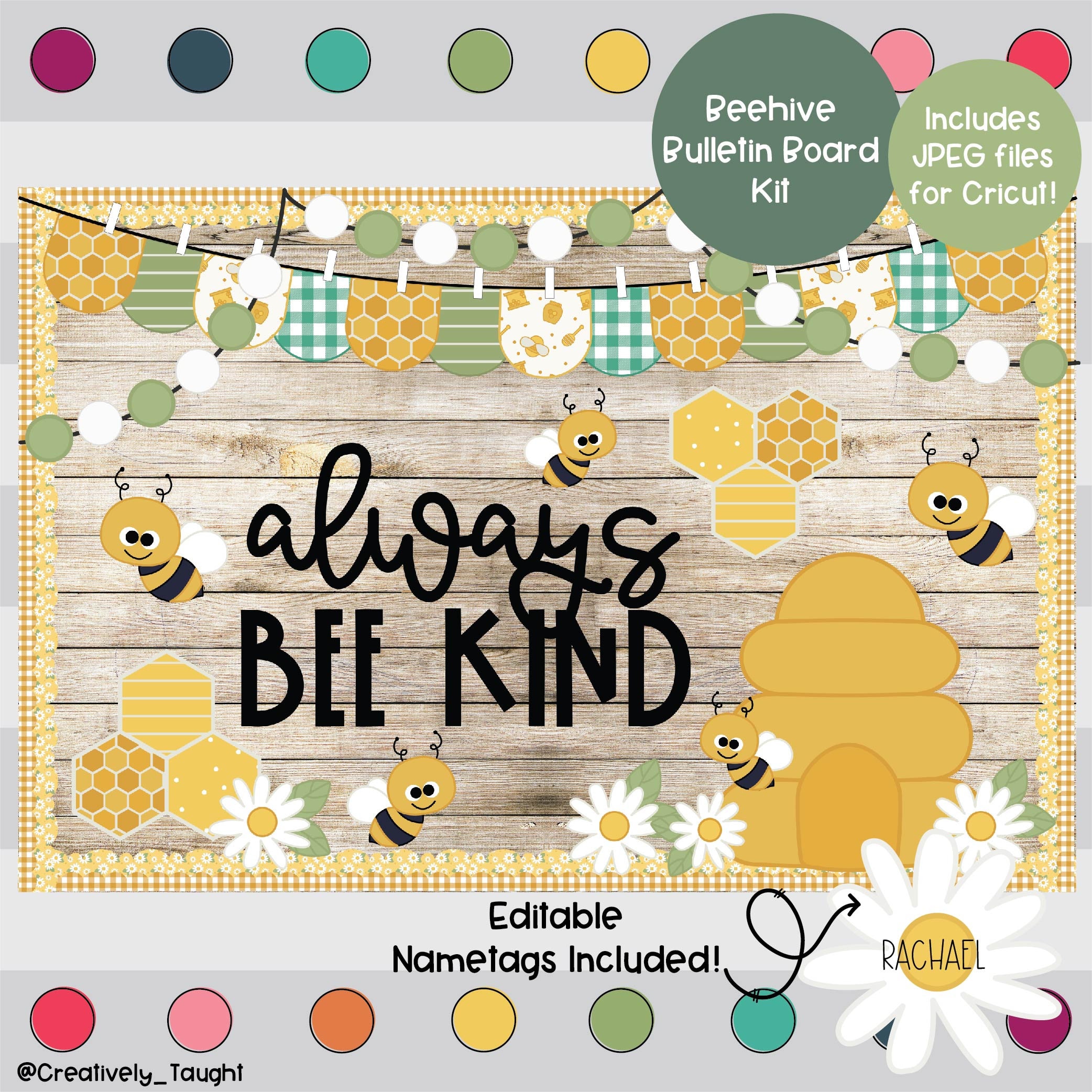Welcome to Our Hive Bee Kind Back to School Bulletin Board - Etsy