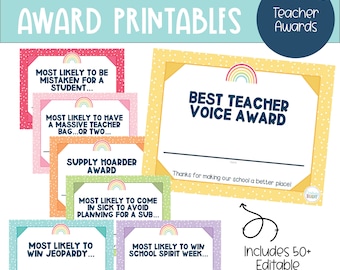 Achievement Award Certificates End of Year Awards for Students ...