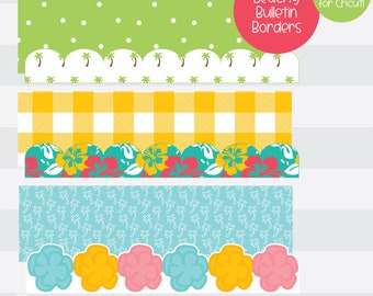 Printable Summer Borders (bulletin Board) - 7 Designs Included | Summer ...