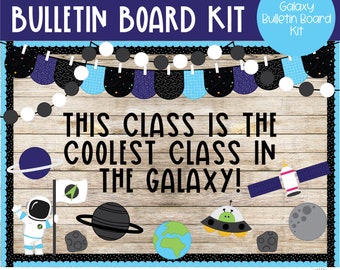 Welcome to Outer Space Bulletin Board Kit Classroom Decor Printable ...