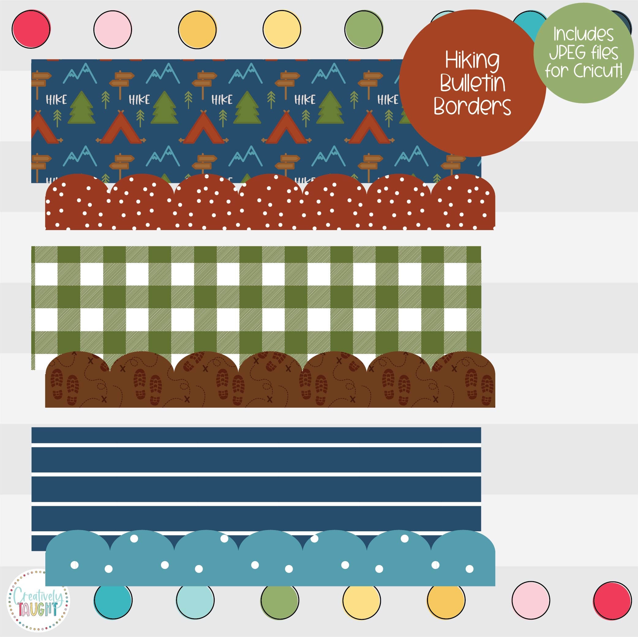 August Border Clip Art