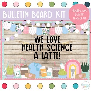 Health Science - Health Bulletin Board Kit - Etsy
