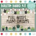 Succulent - Plant Theme - Back to School Bulletin Board Kit - Etsy
