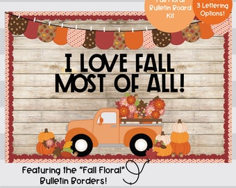 Fall Bulletin Board | Etsy