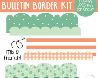 St. Patrick's Day BORDERS 40 Bulletin Board Borders Printable Set 40 ...