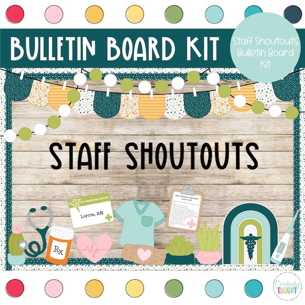 Staff Office Bulletin Board - Etsy