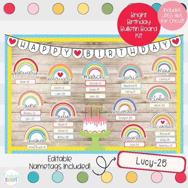 Classroom Birthday - Etsy