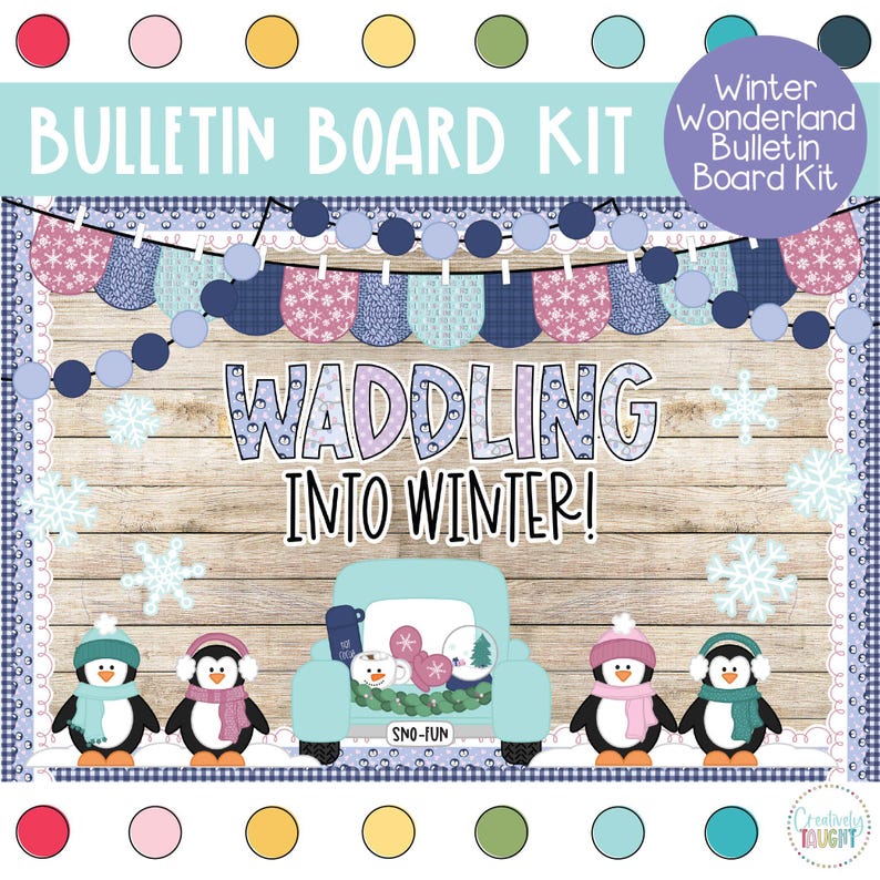 Winter Wonderland - Penguins - Winter - December & January Bulletin ...