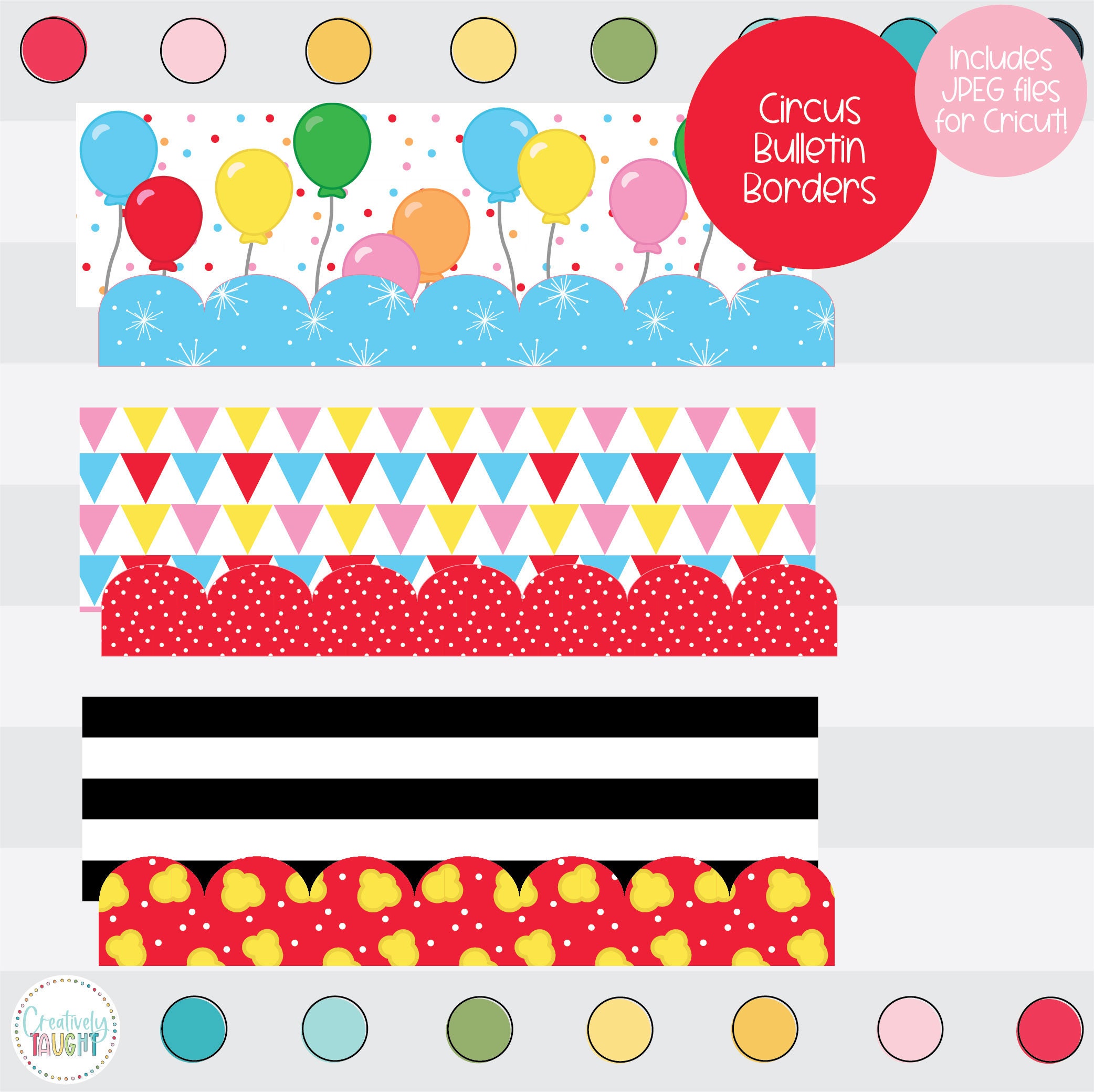 Circus Border Clipart