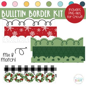 Christmas Tree Truck- Christmas Bulletin Board Kit - Etsy