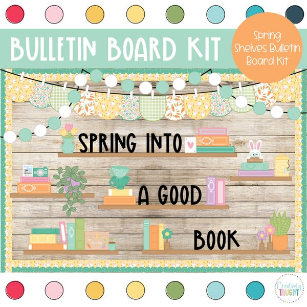 Library Bulletin Board - Etsy