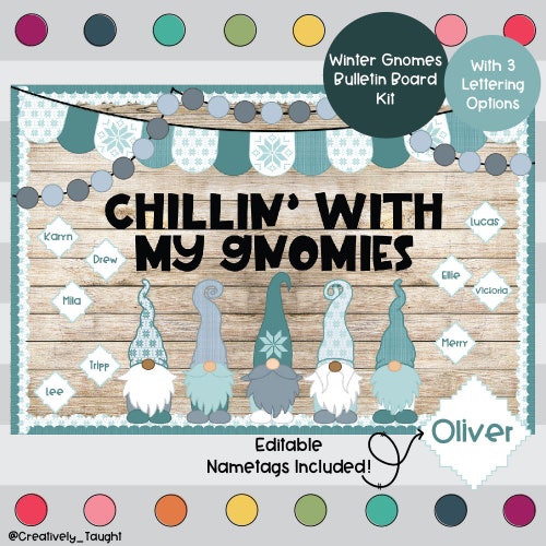 Cowboy Gnomes Back to School August Bulletin Board Kit - Etsy