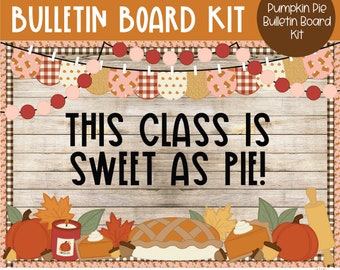 Thanksgiving Name Tags - Turkey & Pumpkin Pie, Fall Bulletin Board ...
