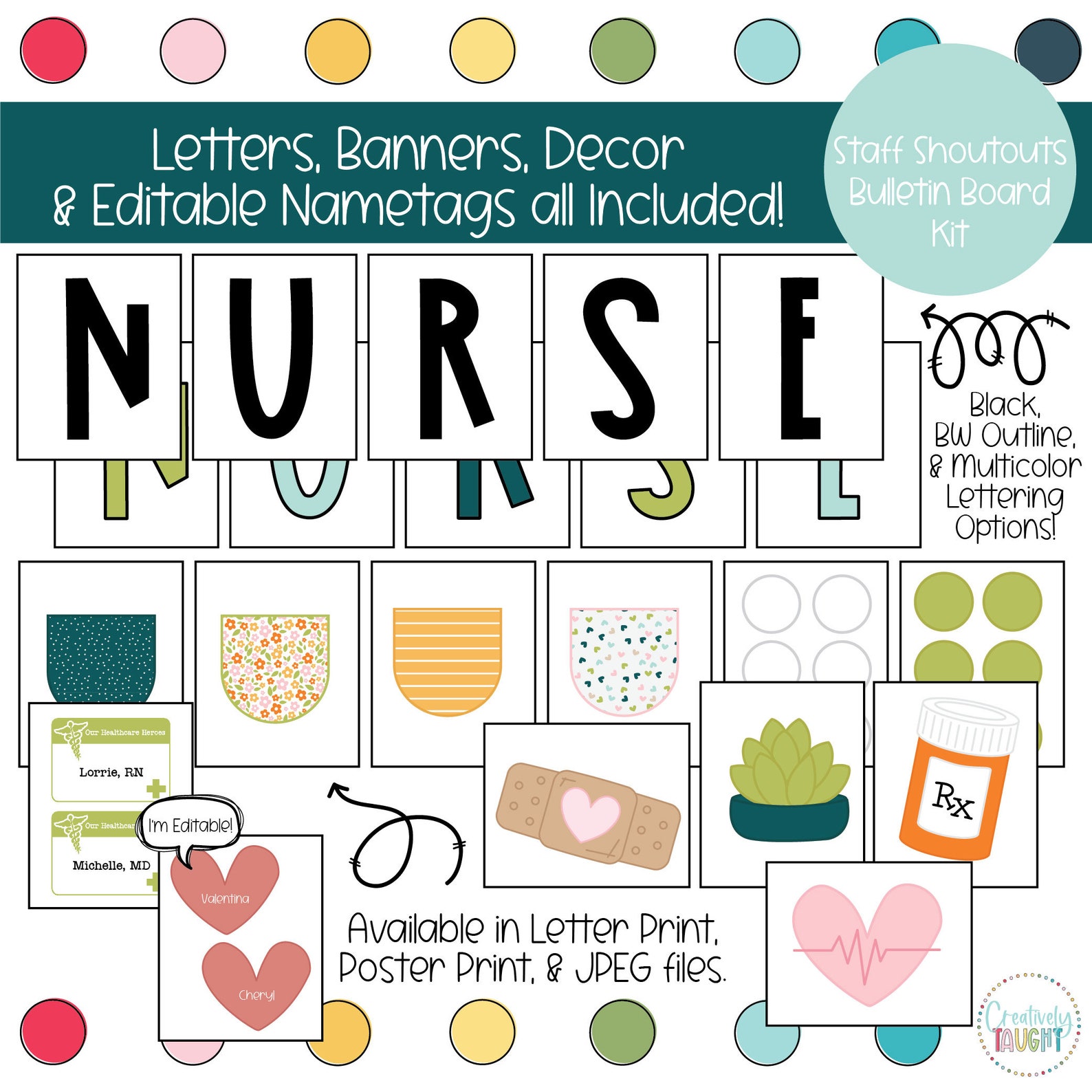 Medical Staff Shoutout Display - Healthcare Heroes - Nurse Shout Out ...