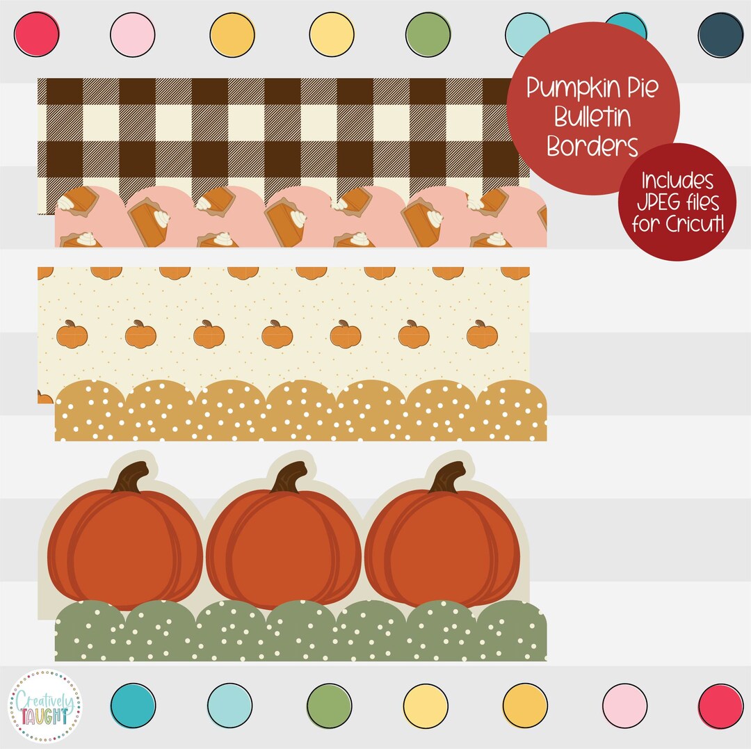 Pumpkin Pie Thanksgiving Pumpkin Fall Bulletin Board - Etsy
