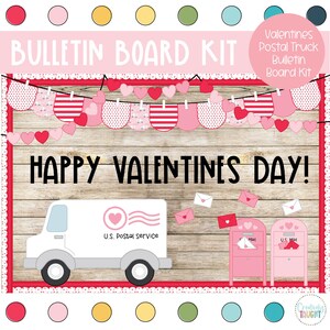 Postal Truck - Special Delivery - Valentines - February Bulletin Board ...