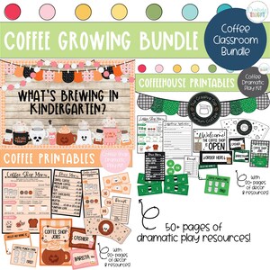 Ultimate Coffee Bulletin Board Bundle ALL COFFEE Classroom - Etsy