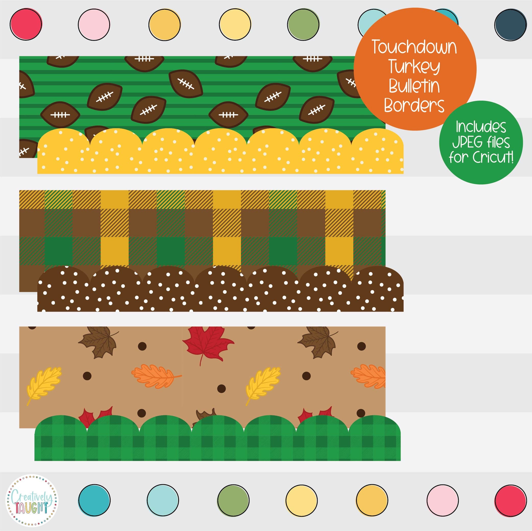 Football Border Clipart Free