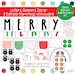 Santas Workout PE Class Christmas December Bulletin Board Kit - Etsy