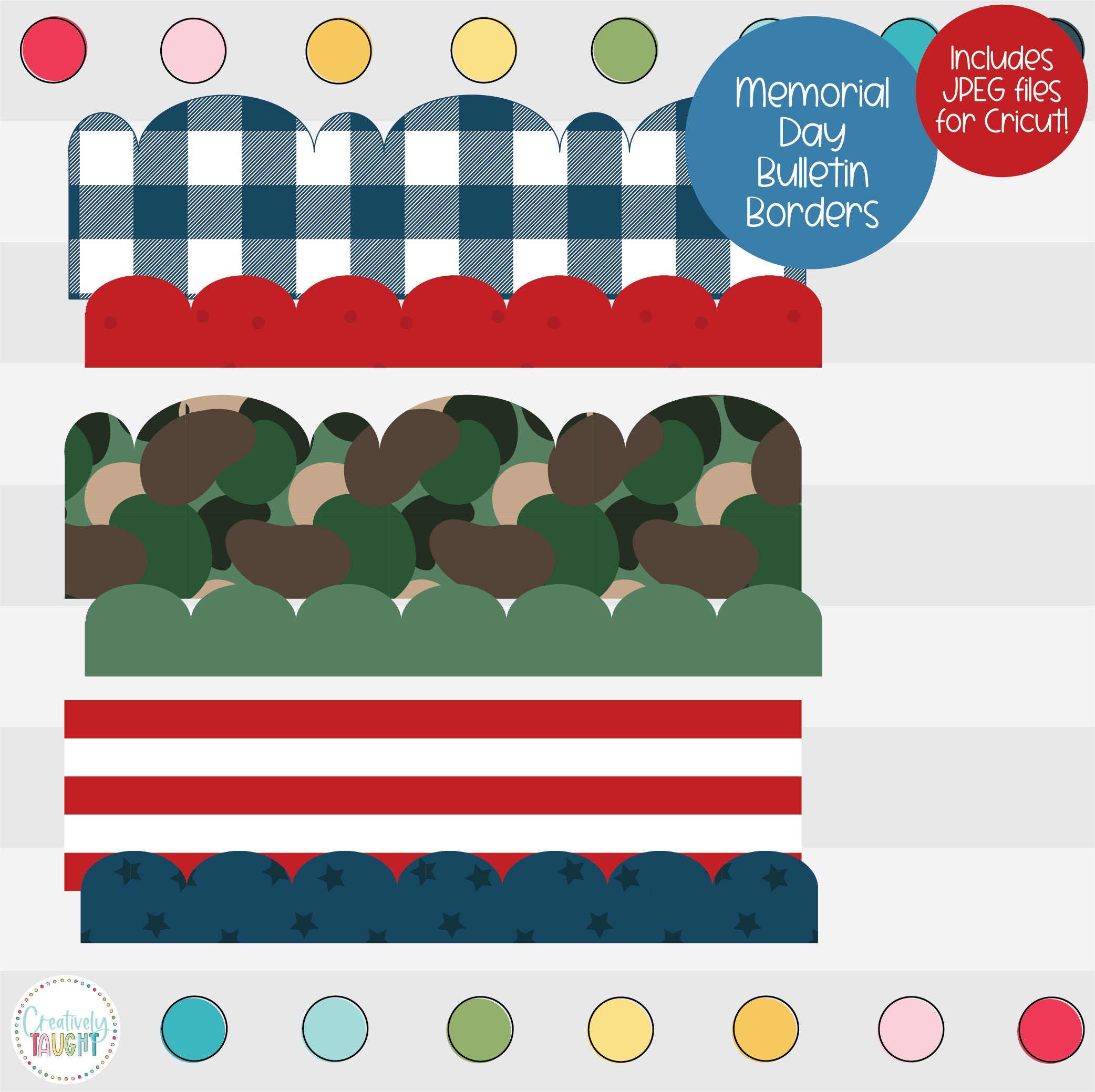 Memorial Day Borders