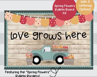 Spring Bulletin | Etsy