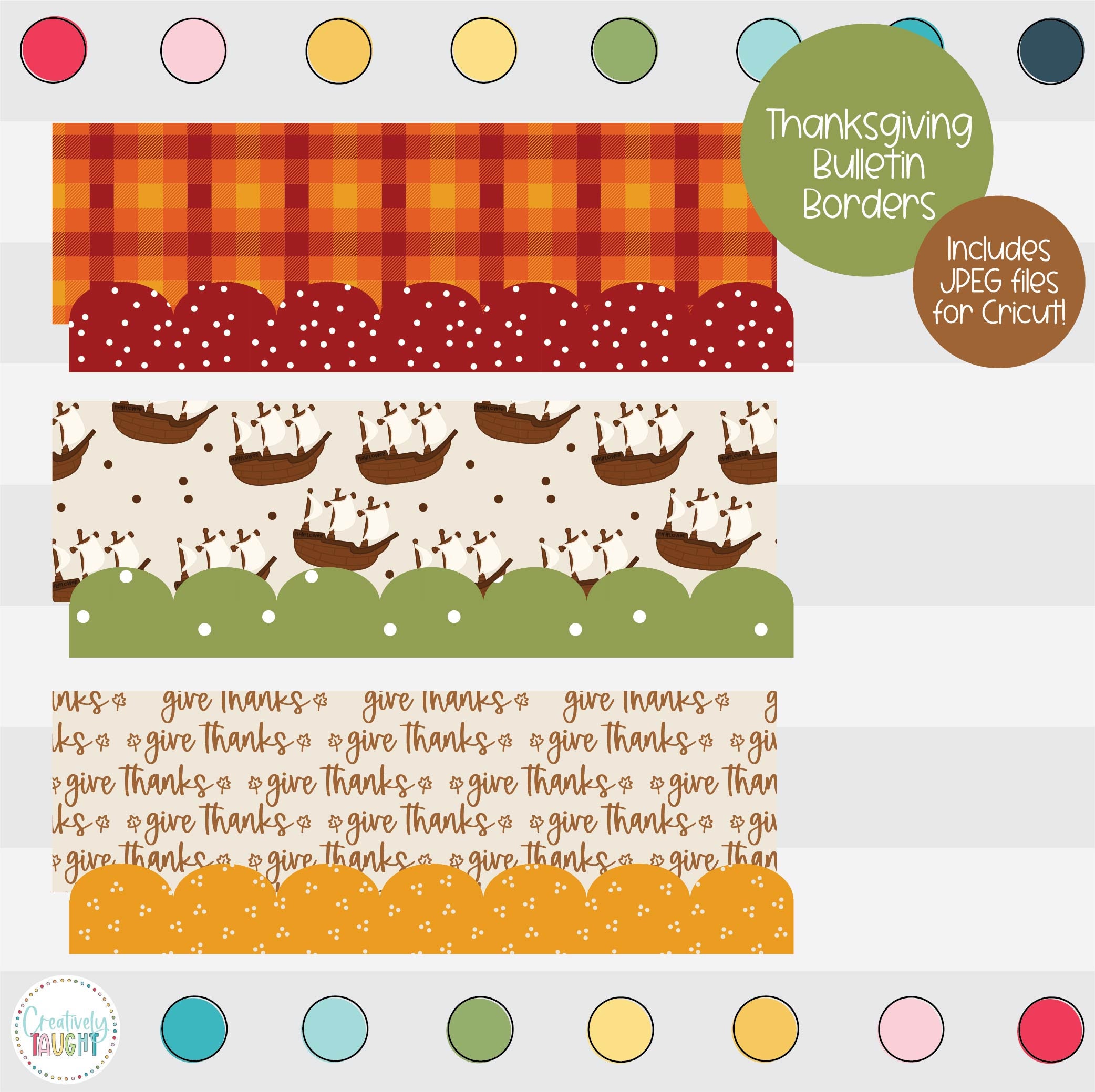 Free Printable Thanksgiving Borders