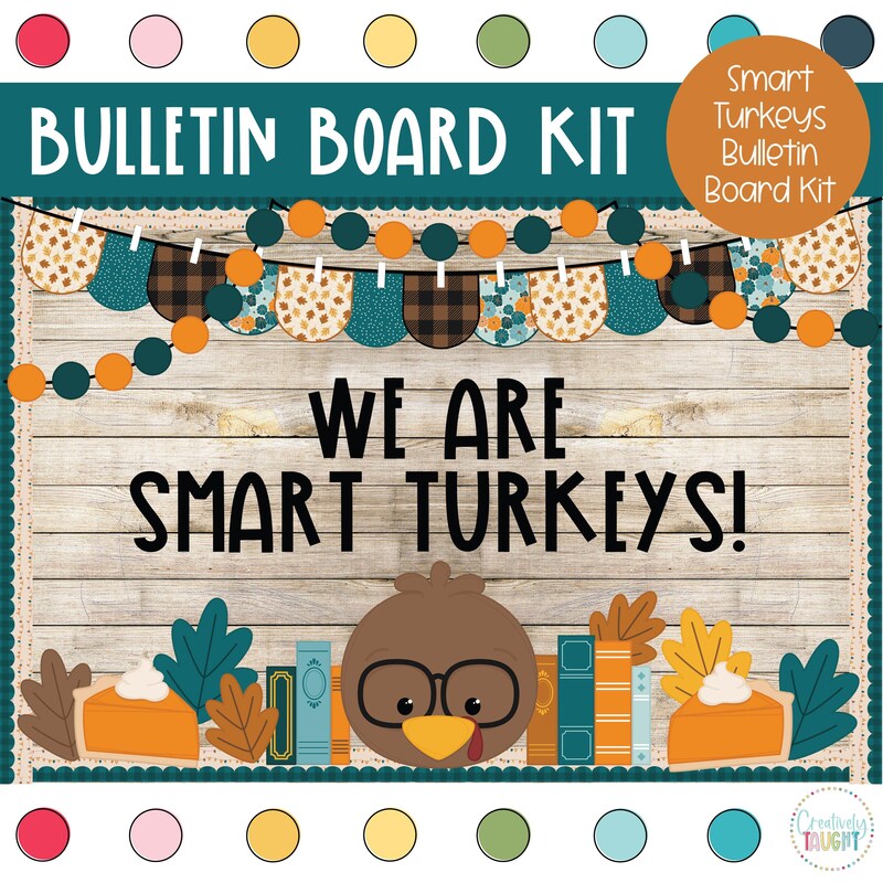 Turkey Bulletin Board - Etsy