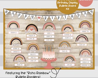 Classroom Birthday - Etsy