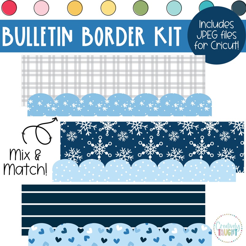 Snowflake Bulletin Board Ideas - Etsy
