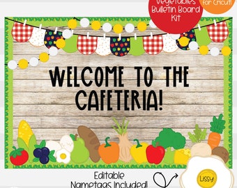 Lunchroom Bulletin Board Kit - Etsy