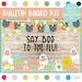 Boo to the Flu - Healthcare - Nursing- Health Bulletin Board Kit - Etsy
