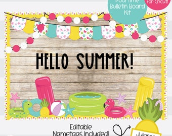 Summer Picnic Christian June and July Bulletin Board Kit - Etsy