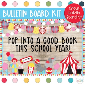 Circus - Carnival Classroom Theme Bulletin Board Kit - Etsy
