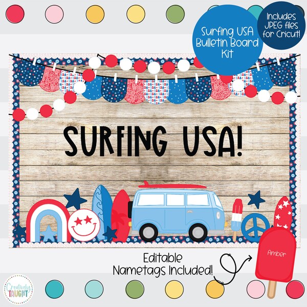 Usa Bulletin Board - Etsy