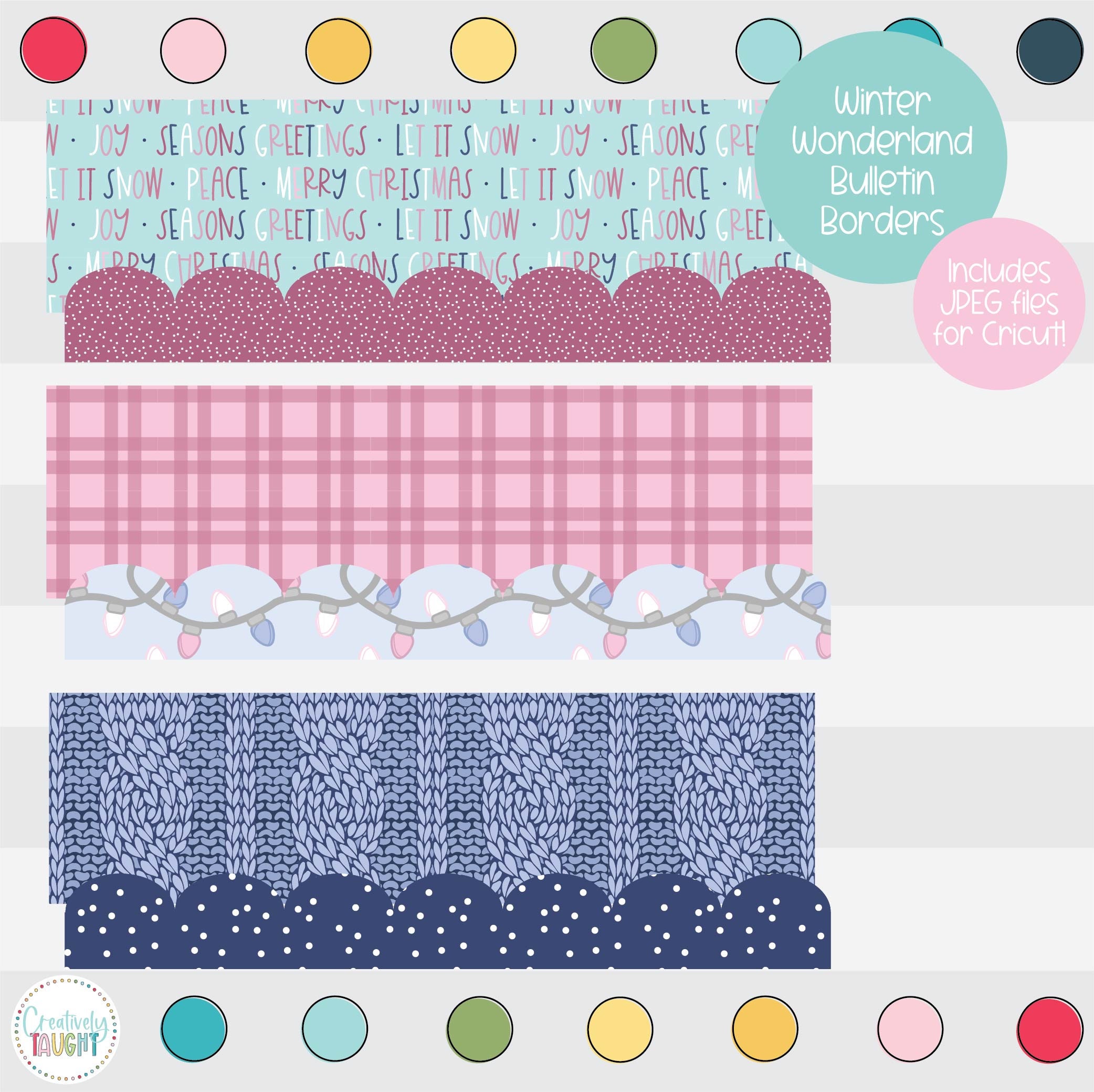 Winter Wonderland Borders