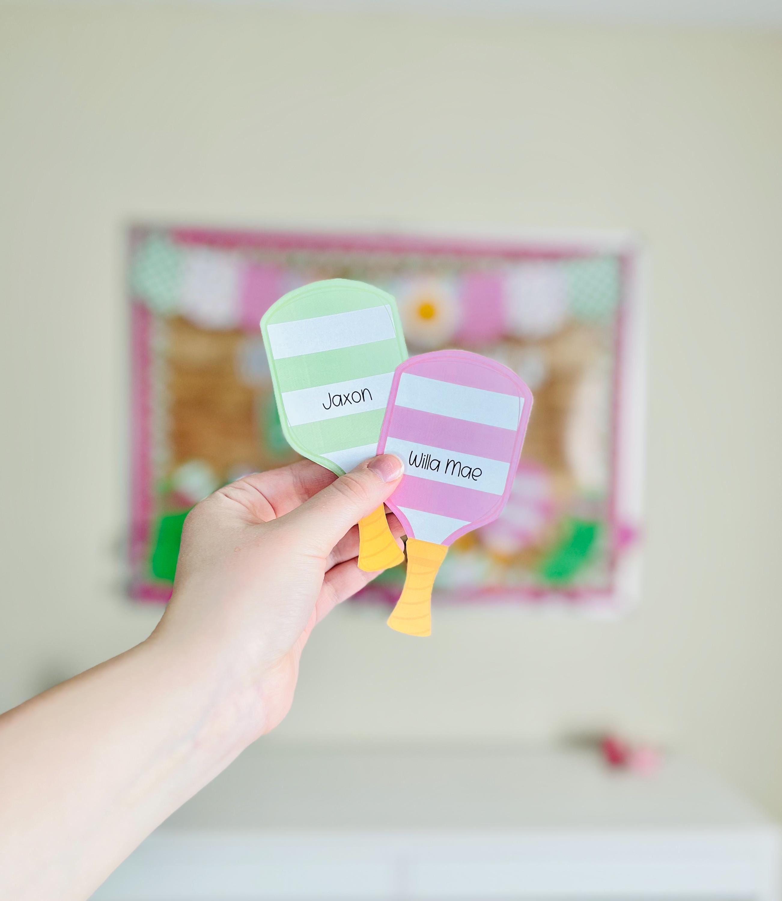 Pickleball Classroom Decor: Bulletin Board Kit (digital Download) - Etsy