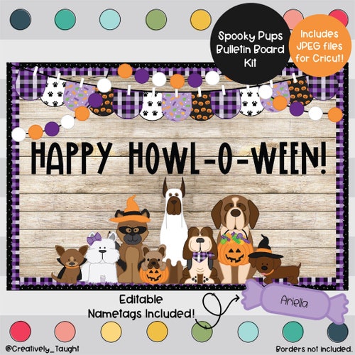 Happy Turkey Day Fall Thanksgiving Bulletin Board Kit - Etsy