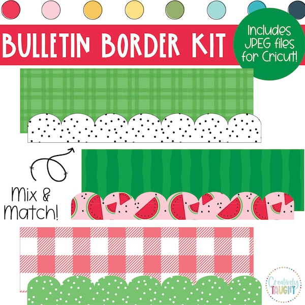 Summer Bulletin Board Border - Etsy