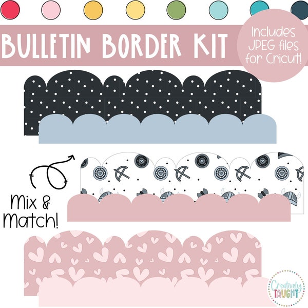 Valentines Day Borders - Etsy