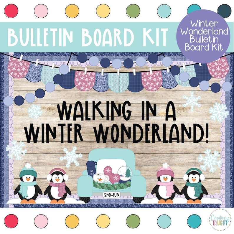 Winter Wonderland - Penguins - Winter - December & January Bulletin ...