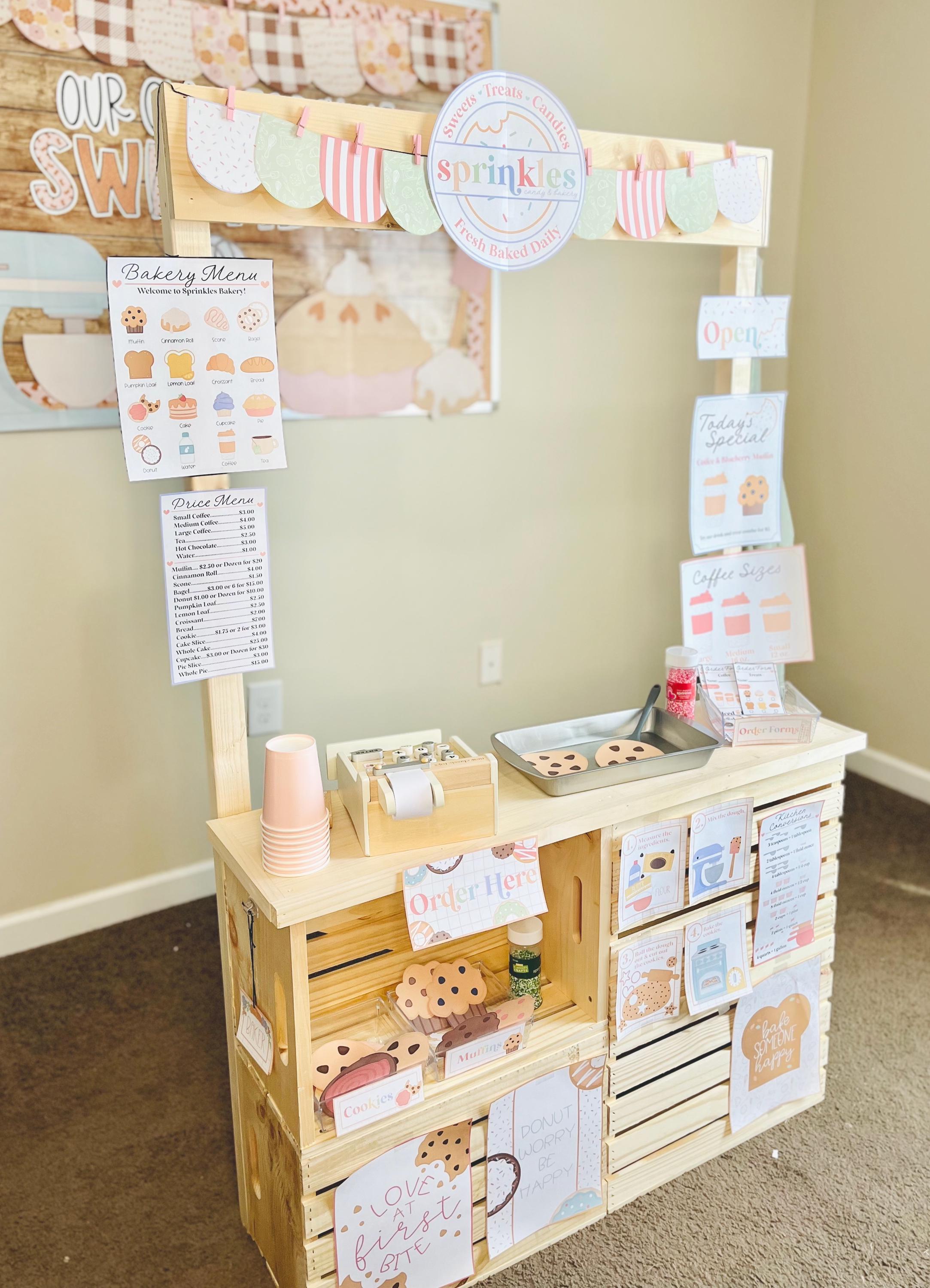 Bakery Dramatic Play Kit: Classroom Printables (instant PDF Download ...