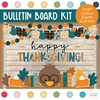 Thanksgiving Groovy Bulletin Board Kit Fall Door Decor Classroom ...